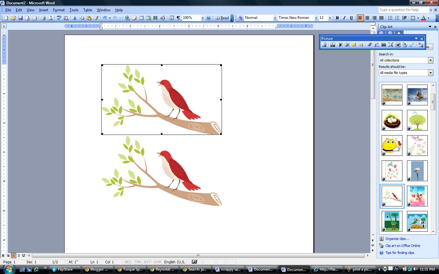 Candace Creations: How to Print a Picture on Multiple Pages
