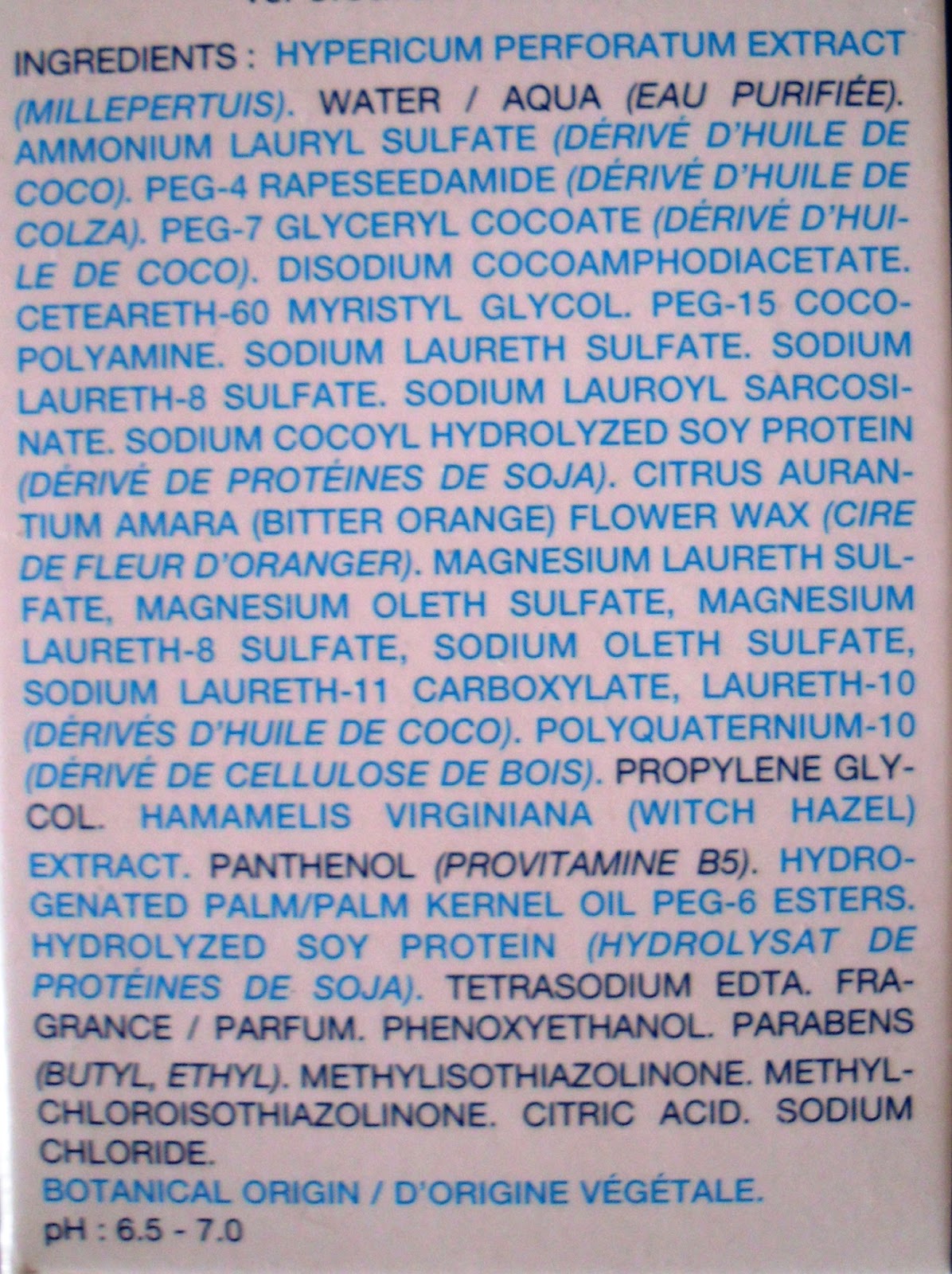 Desperate Mary: PHYTO: Shampoo Phytonectar e Phytorhum