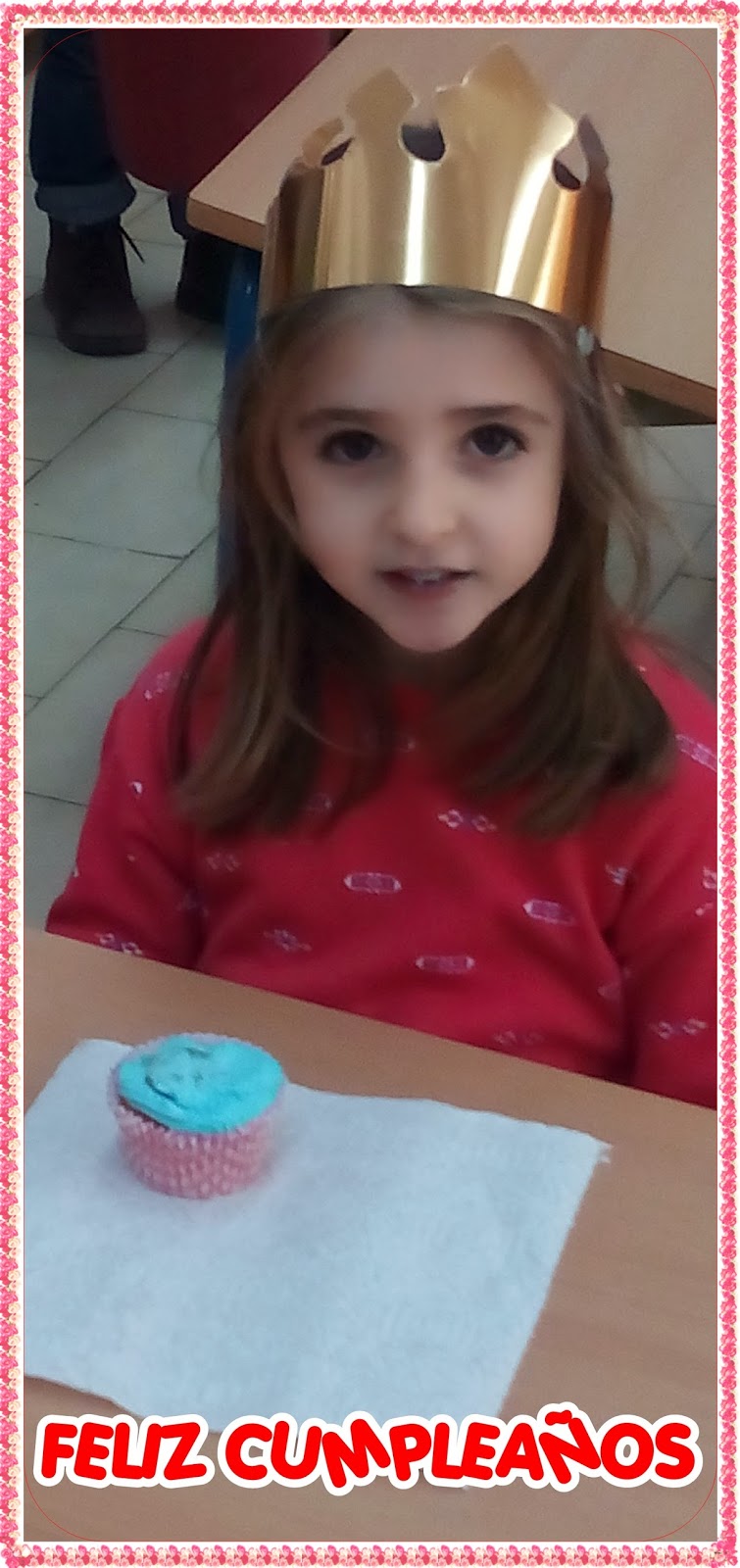 AULA DE INFANTIL: CUMPLEAÑOS DE MARIA