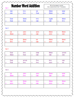 Number Words | TJ Homeschooling