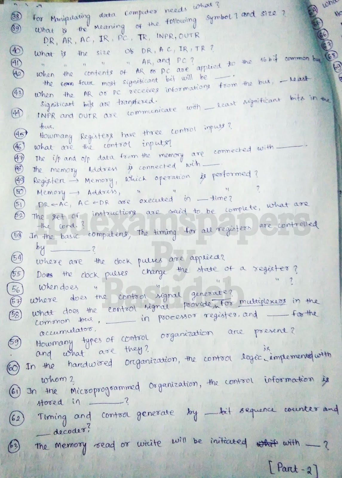 Lpu Exams Papers Notes Ca Mte Ete Projects Lpucse211 Computer Organization And Design