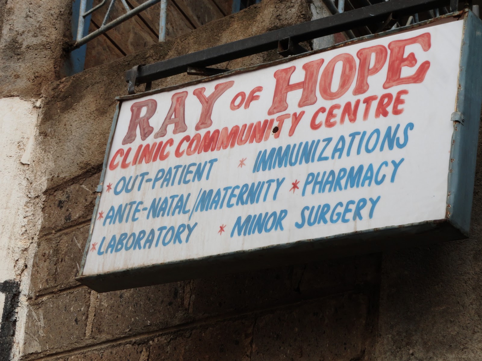 Chris in Kenya 2011: Ray of Hope Will Give You Just That