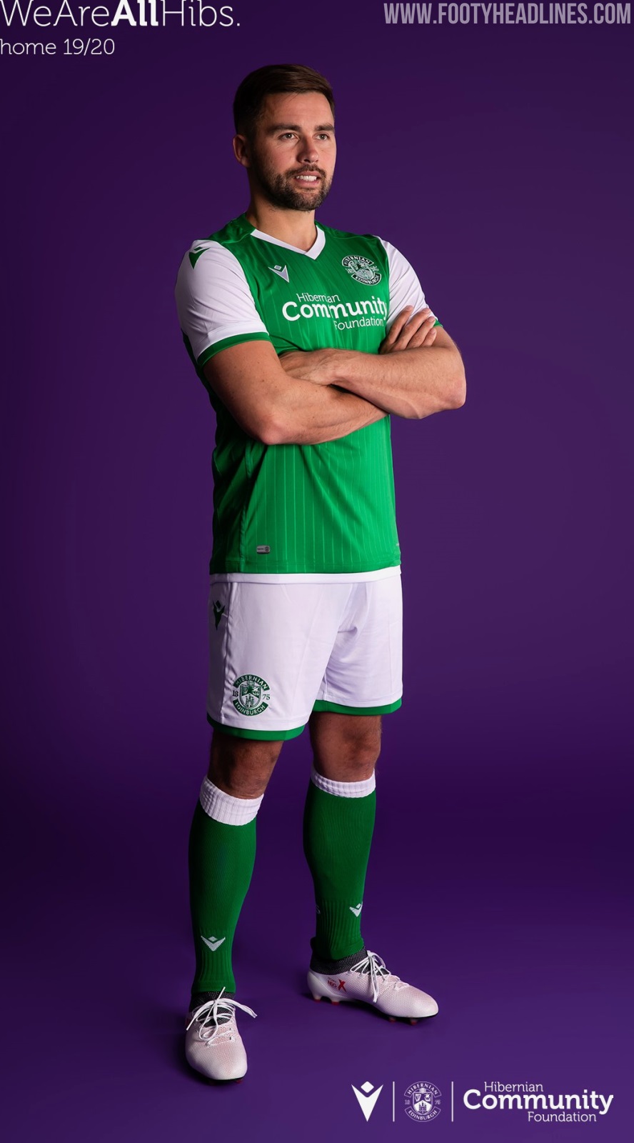 Hibernian FC 19-20 Home & Away Kits Released - Footy Headlines