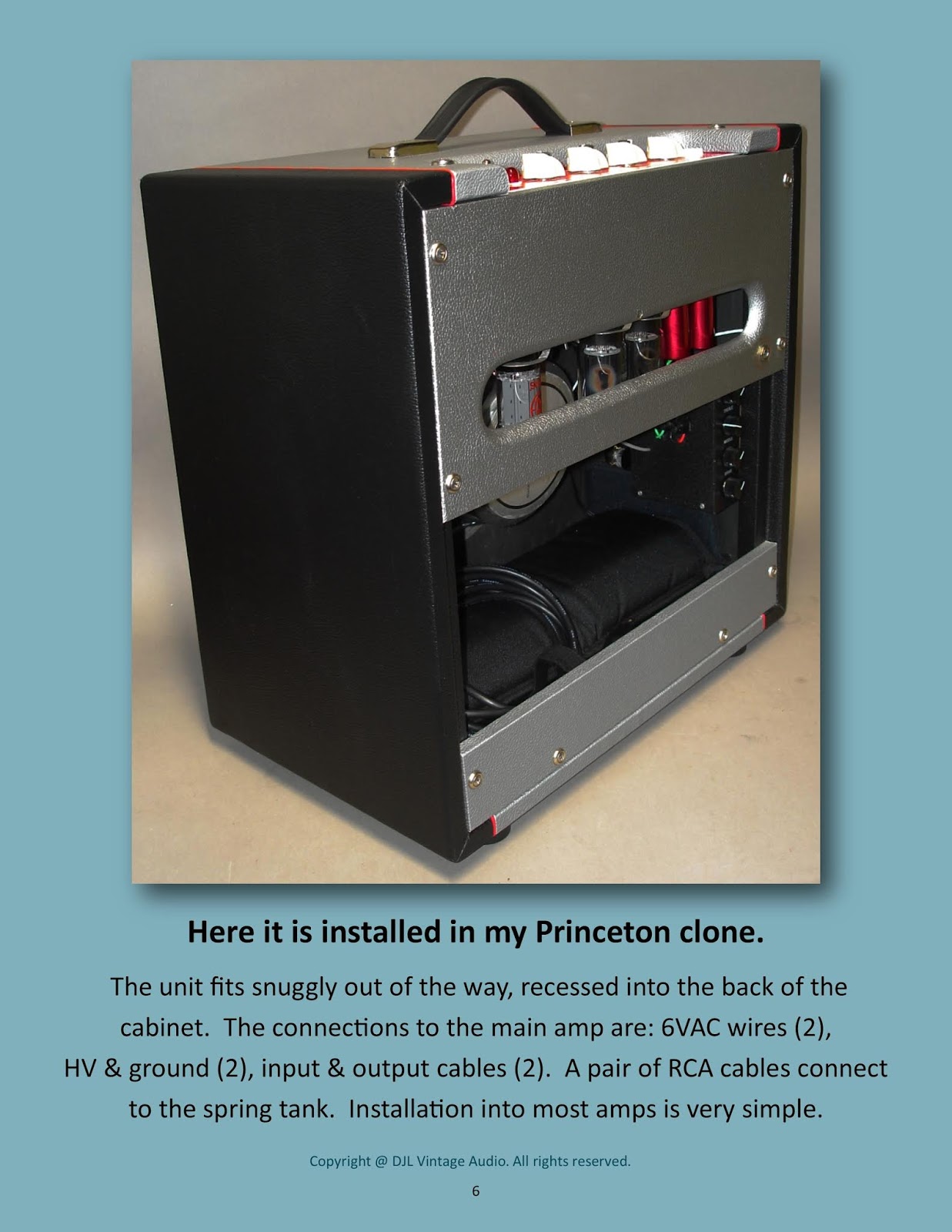 OUTBOARD SPRING TANK REVERB