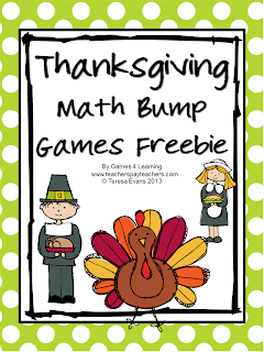 Fun Games 4 Learning: Thanksgiving Math Fun