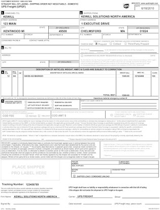 Dhl Bol Tracking - Invoice Template