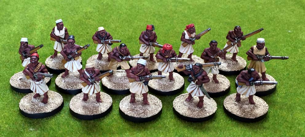 The Owl Bear's Lair: Colonial african models/Miniature coloniali africane