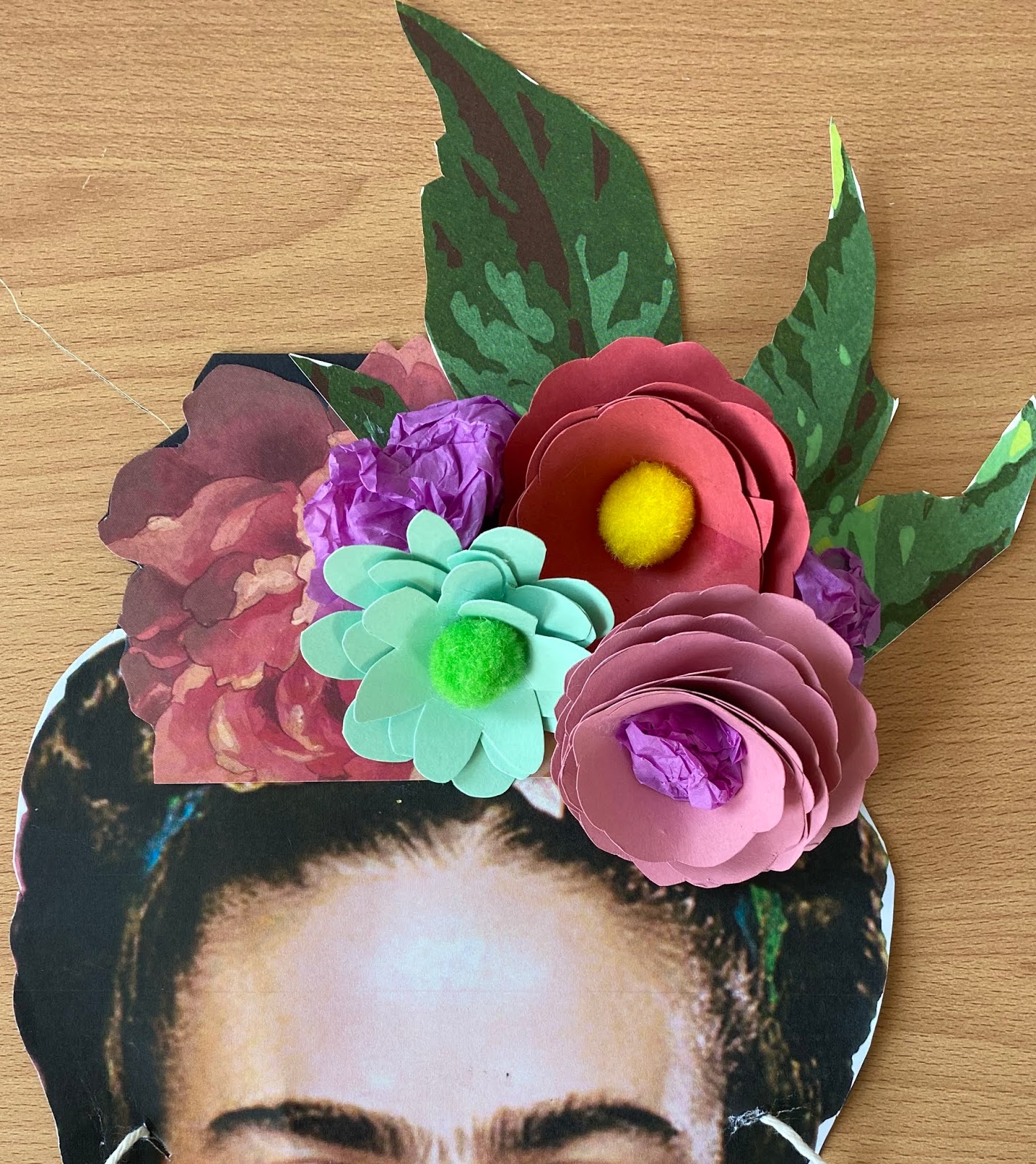 Year 5: Frida Kahlo masks