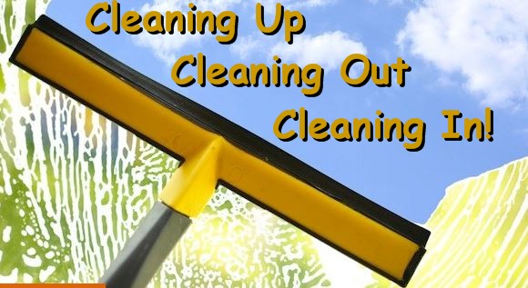 Living in the Peace Zone: It's Clean-Up, Clean-Out, Clean-In Time!