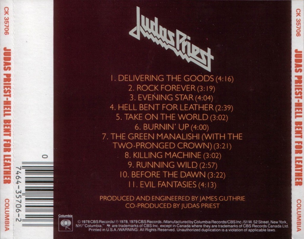 Classic Rock Covers Database: Judas Priest - Killing Machine (UK) Hell ...