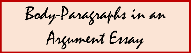 Freshman Composition: Flow, Length, and Content of a Typical Body-paragraph