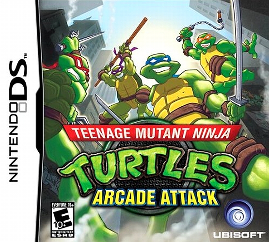 ROMS NDS: Teenage Mutant Ninja Turtles - Arcade Attack - ROM NDS