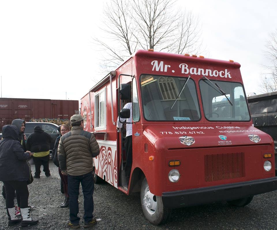 White Wolf : Mr. Bannock, Metro Vancouver's first Indigenous food truck ...