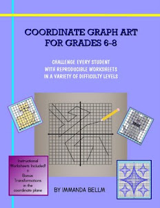 Zombie Math Teacher: Coordinate Graph Art for Grades 6-8: Student Work ...