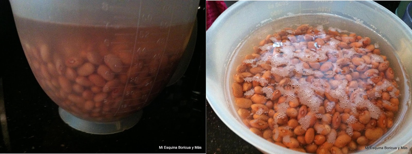 Mi Esquina Boricua y Más: Habichuelas Rosadas Guisadas (secas)