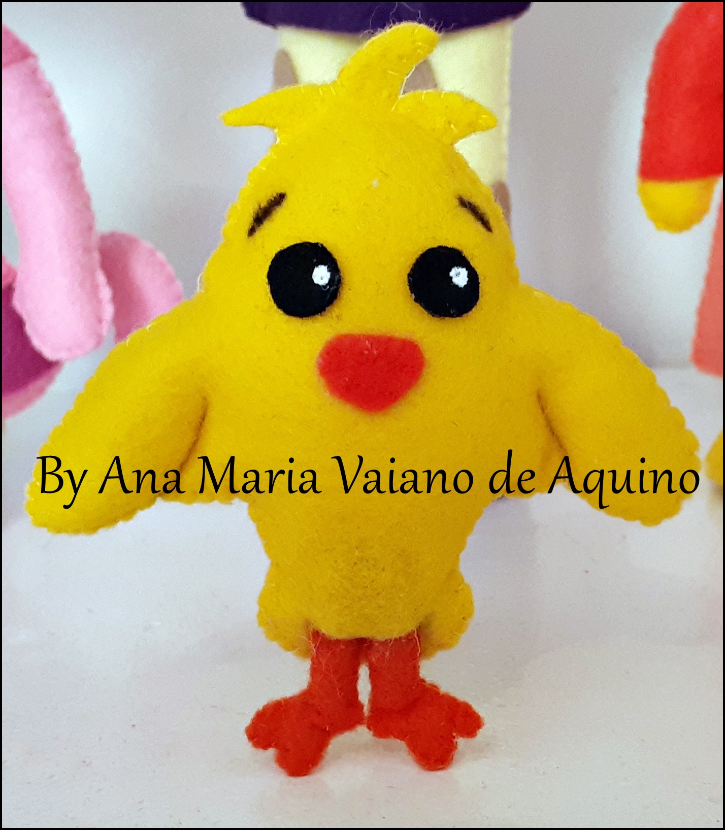 Eu Amo Artesanato: Passarinho Wichi wi da Turma do Palhaço Plim Plim em ...