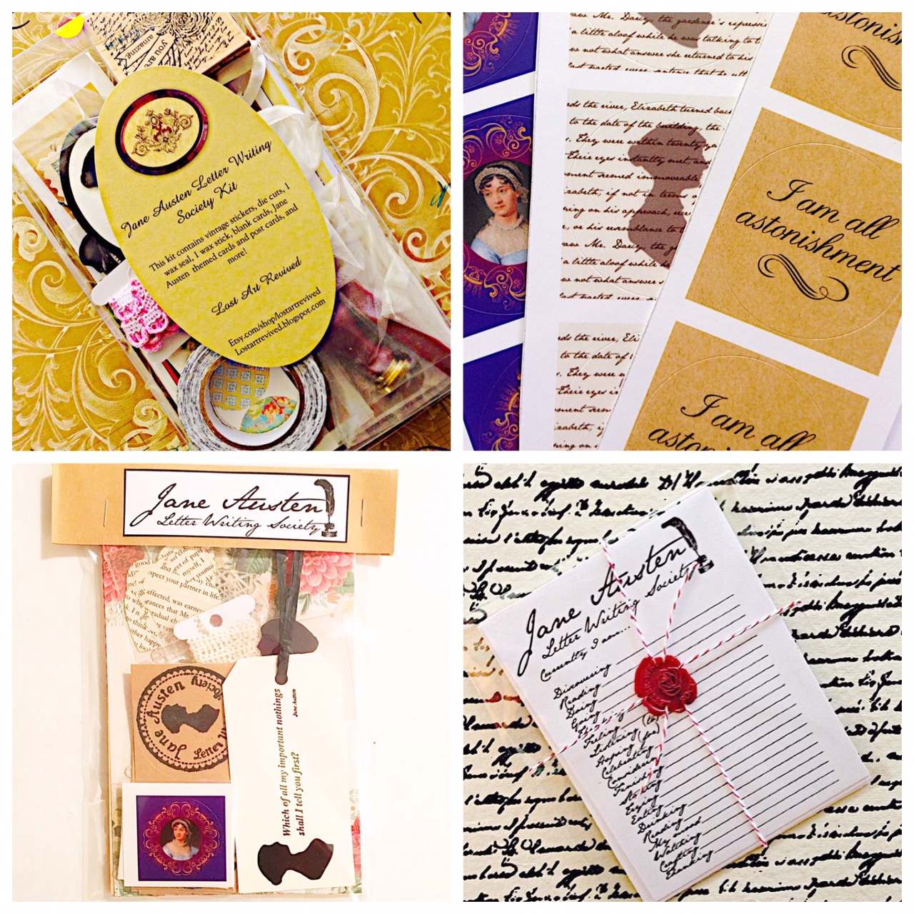 The Jane Austen Letter Writing Society: Making Mail Monday