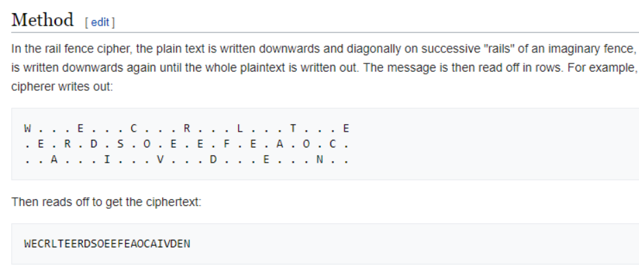 Rincon_binarial: Transposition - Rail Fence-Rootme