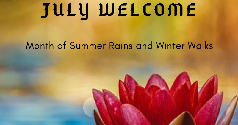 NEW MONTH: JULY 2019