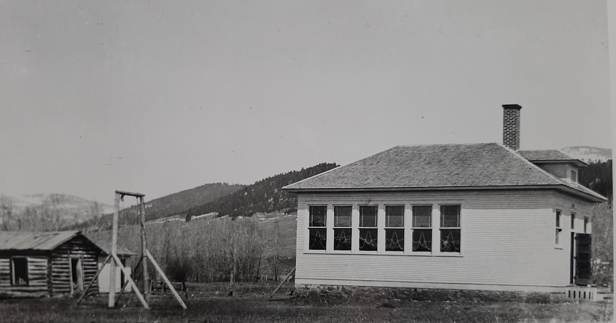 Granite County History: First Class Building (First Rock Creek School)