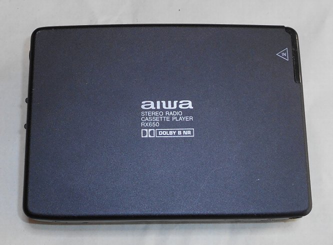ハマーン・カーンのAxcis 日記帳: aiwa STEREO RADIO CASSETTE PLAYER HS-RX650