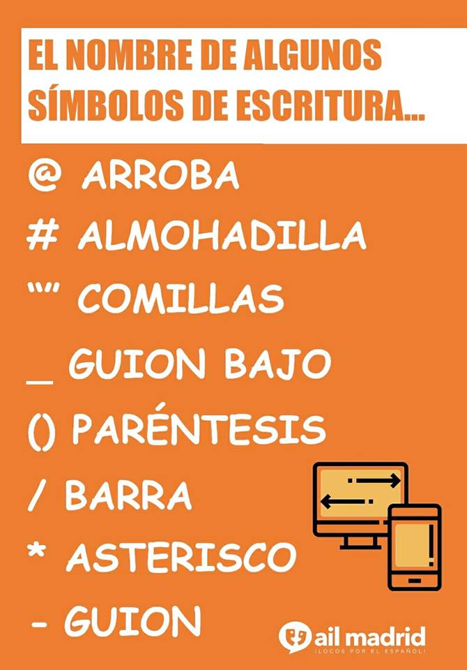 ¡Qué viva el español!: Símbolos