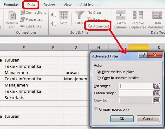 Cara Filter Di Excel - bukan info biasa