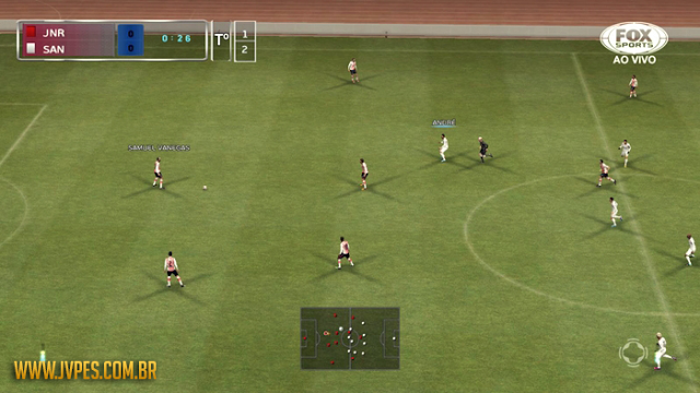 Placar Fox Sports - Libertadores para PES 2013 - Pro Evalution Soccer