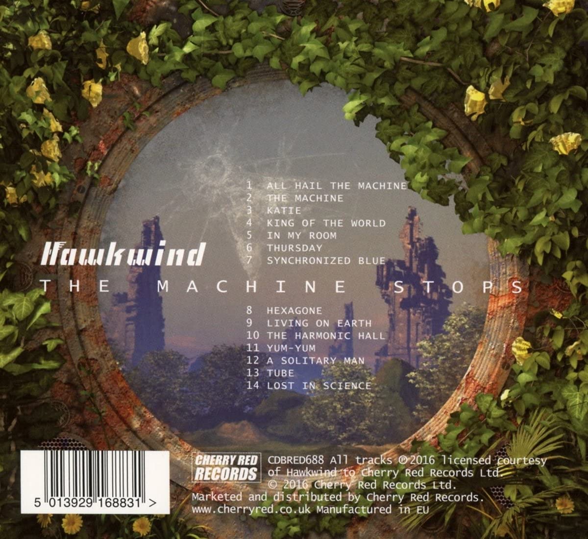 Classic Rock Covers Database: Hawkwind - The Machine Stops (2016)