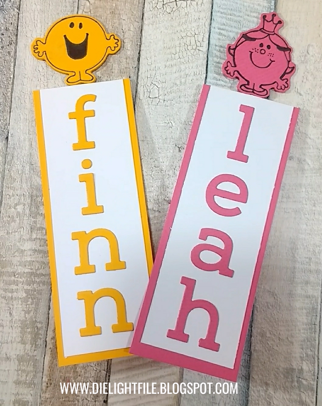Mr Happy & Little Miss Princess Bookmarks