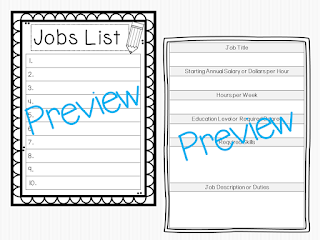 Lesson Plans & More by Mrs Wenning's Classroom!: Career Research ...