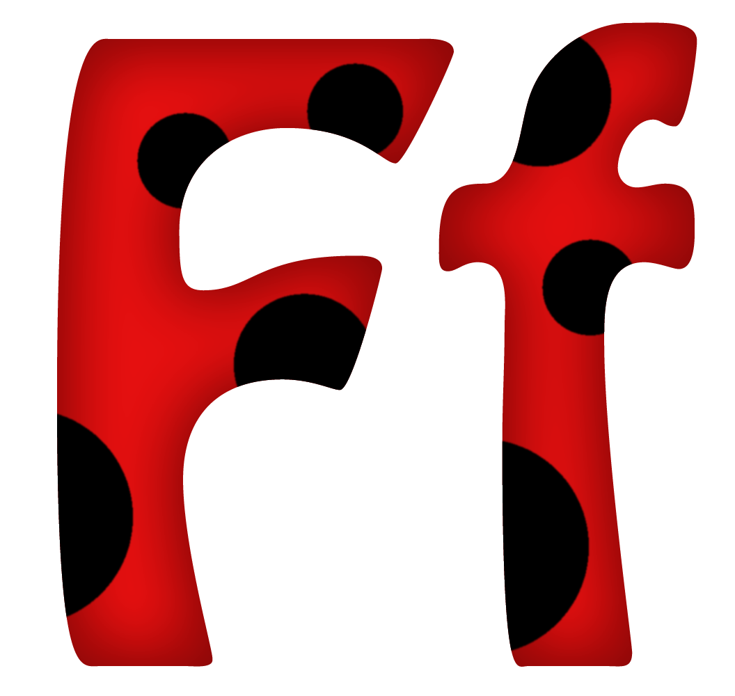 Abecedario de Mariquita. Ladybug Alphabet. - Oh my Alfabetos!