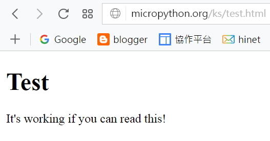 小狐狸事務所 Micropython On Esp8266 十 Socket 模組測試 7212