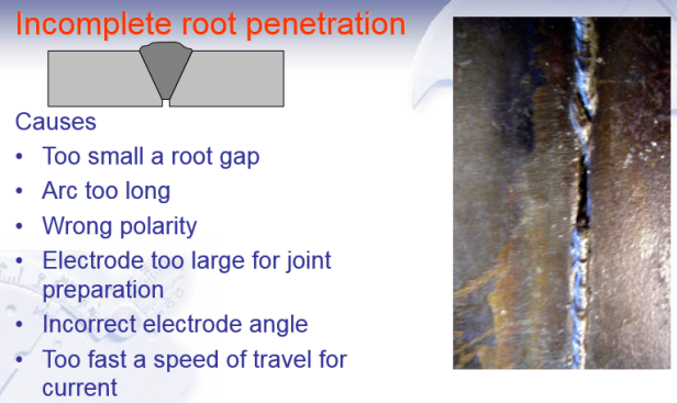 عيوب اللحام Welding Defect - نقص الانصهار والتغلل -Incomplete Fusion or ...