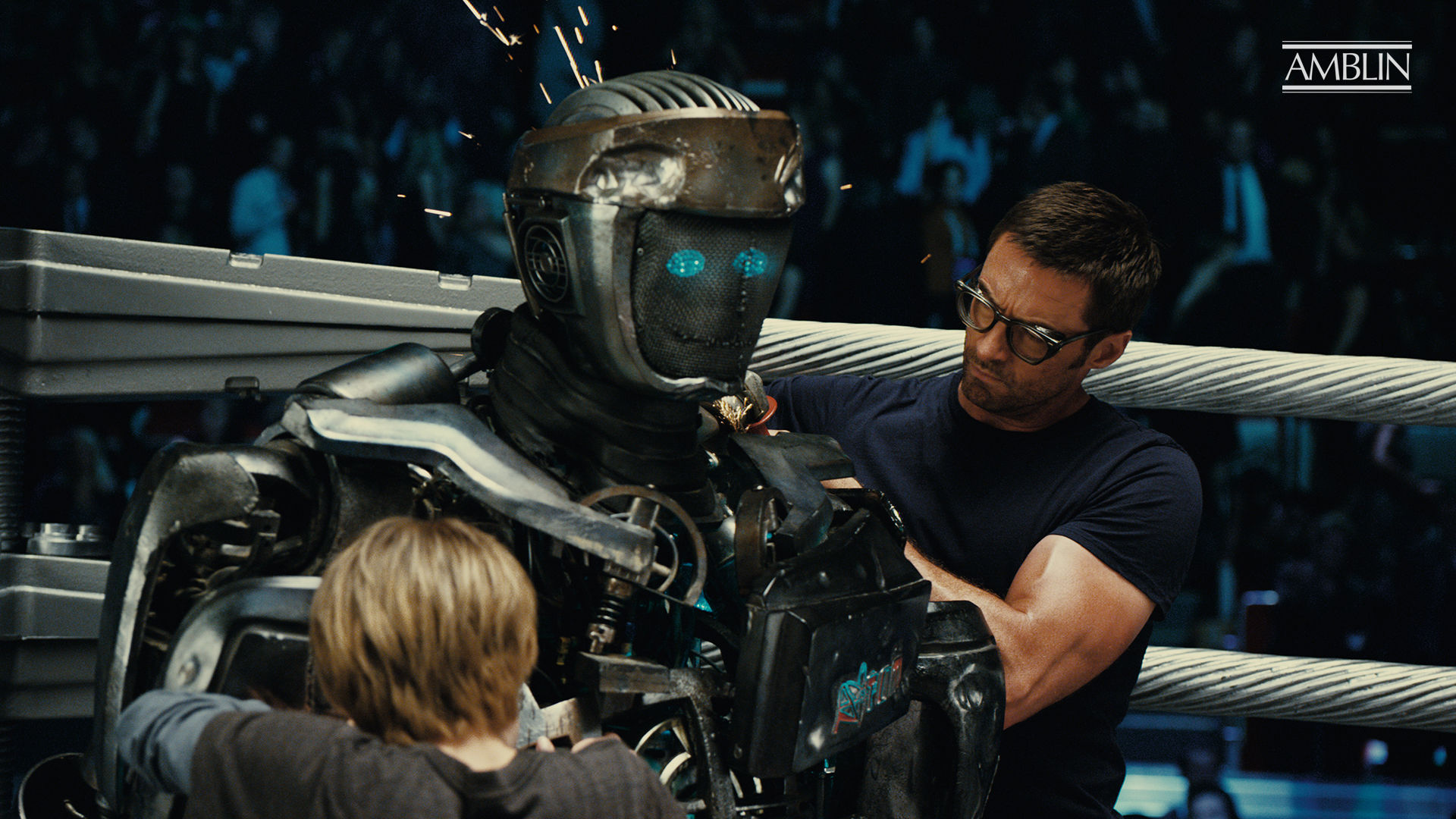 Review Film Real Steel (2011) Pertarungan Sadis Robot di Atas Ring ...