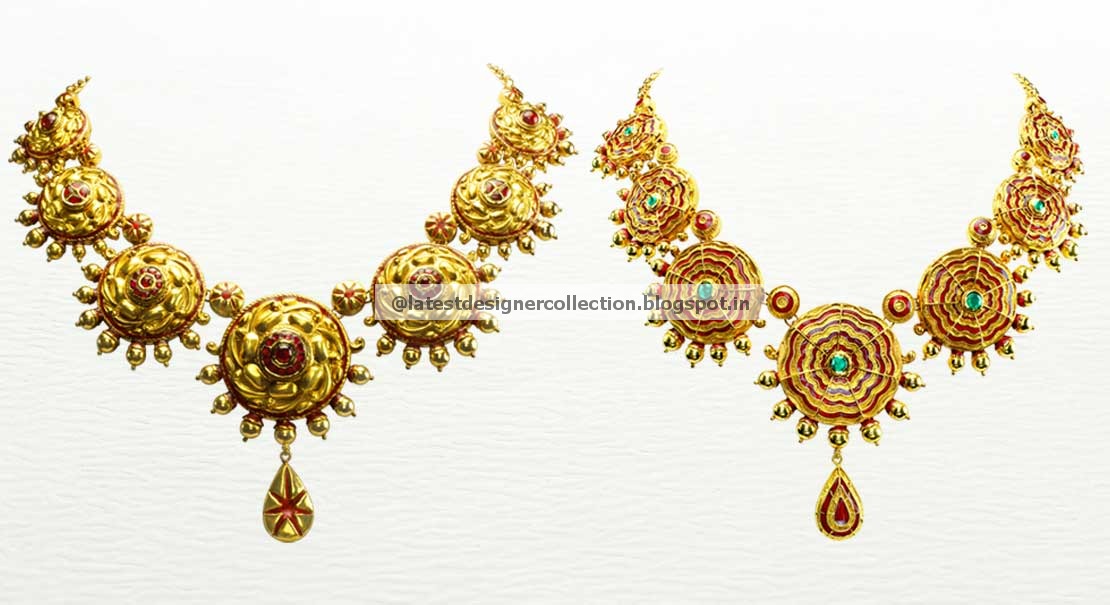 A Fusion Of Naqashi Technique With Modern Design From AZVA Jewellery ...