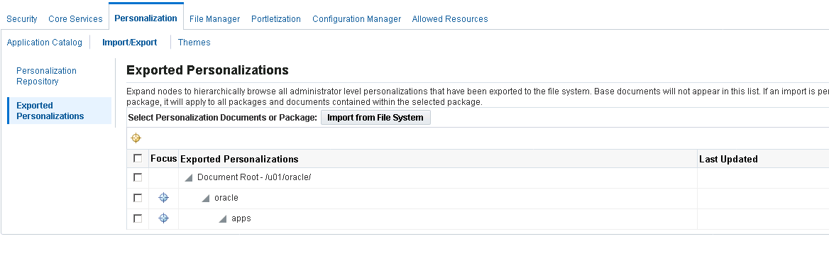 Oracle Apps Techno Functional Blog: How to migrate personalization on OAF pages