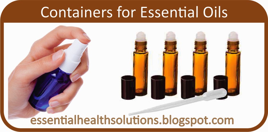Essential Health Solutions: The Best Containers For Your Essential Oils