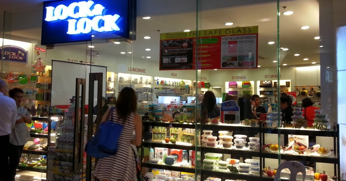 The Philippine Beat: Lock & Lock opens at the new wing of Shangri-la Plaza