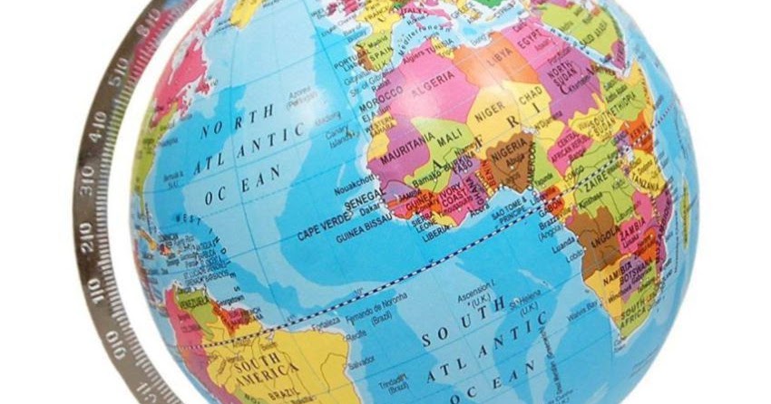 GEOGRAPHY (VI)-LESSON 2 GLOBE-LATITUDE AND LONGITUDE (LESSON NOTES ... GEOGRAPHY (VI)-LESSON 2 GLOBE-LATITUDE AND LONGITUDE (LESSON NOTES ...