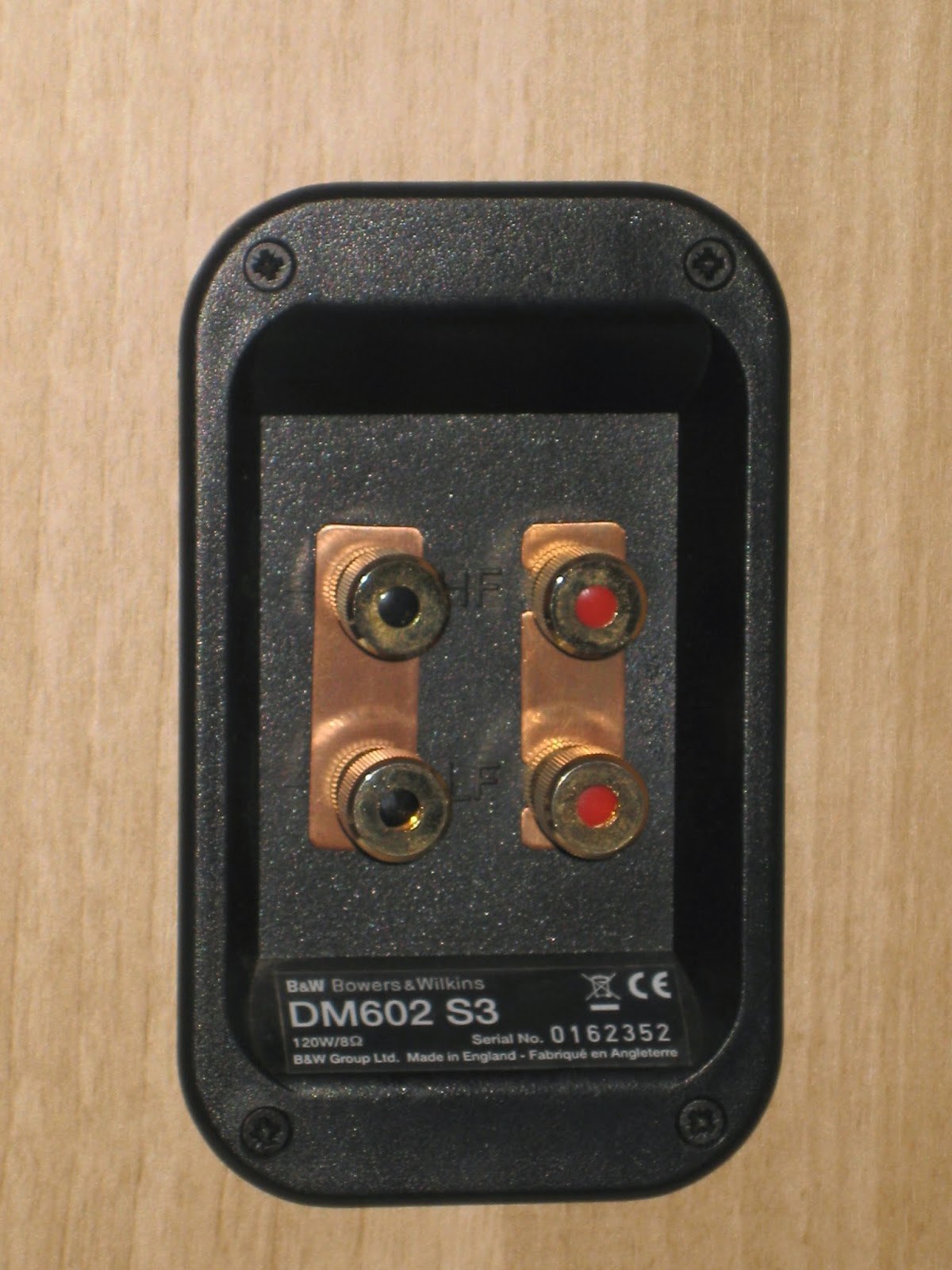 Infrequent Sound [sex.tex] technology: B&W Bowers & Wilkins DM602 S3 ...