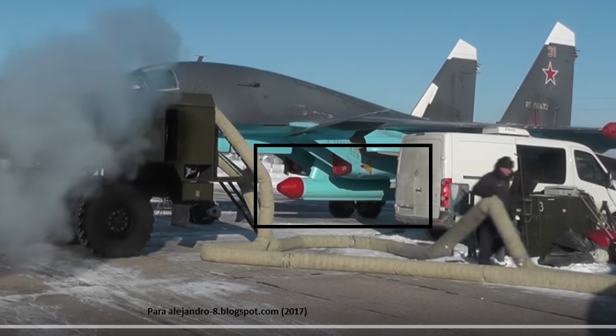 History and military technology: Su-34 with SAP 14 jamming pod