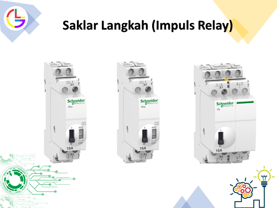 Saklar Langkah (Impuls Relay) ~ Guru Listrik Keren