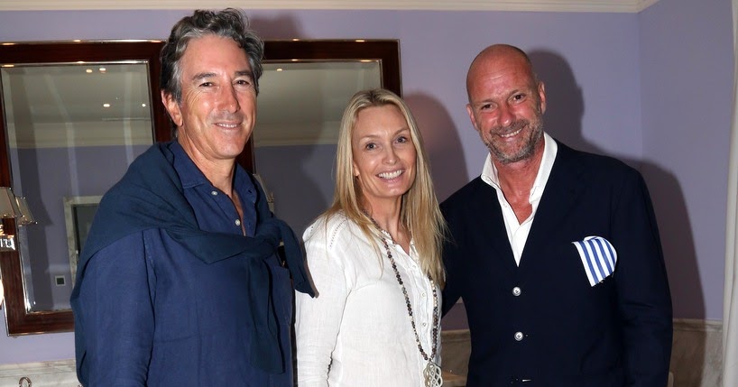 Pablo Roemmers, Catherine de Roemmers y Giuseppe Cipriani en Punta del ...