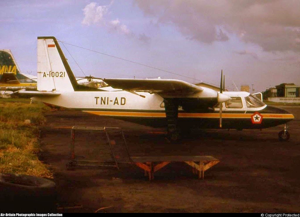 AIRPLANE SCALE MODELKIT: BRITTEN NORMAN BN-2 Islander