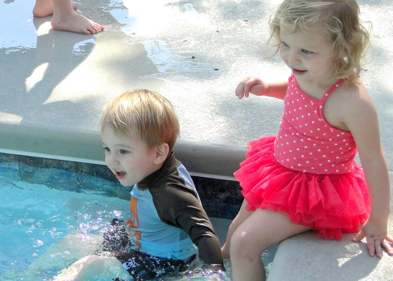 Kye's First Pool Parties - The Journey of Parenthood...
