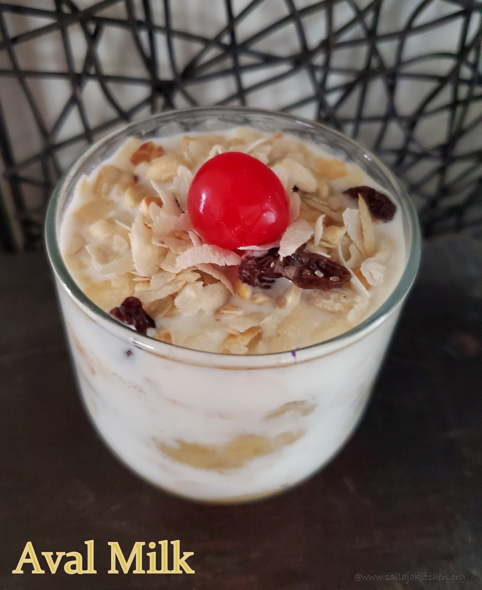 Sailaja Kitchen...A site for all food lovers!: Malabar Special Aval Milk / Aval Milk / Avil Milk ...