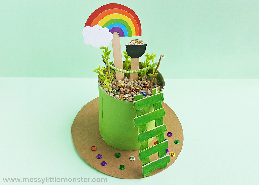 How to make a leprechaun trap - Messy Little Monster