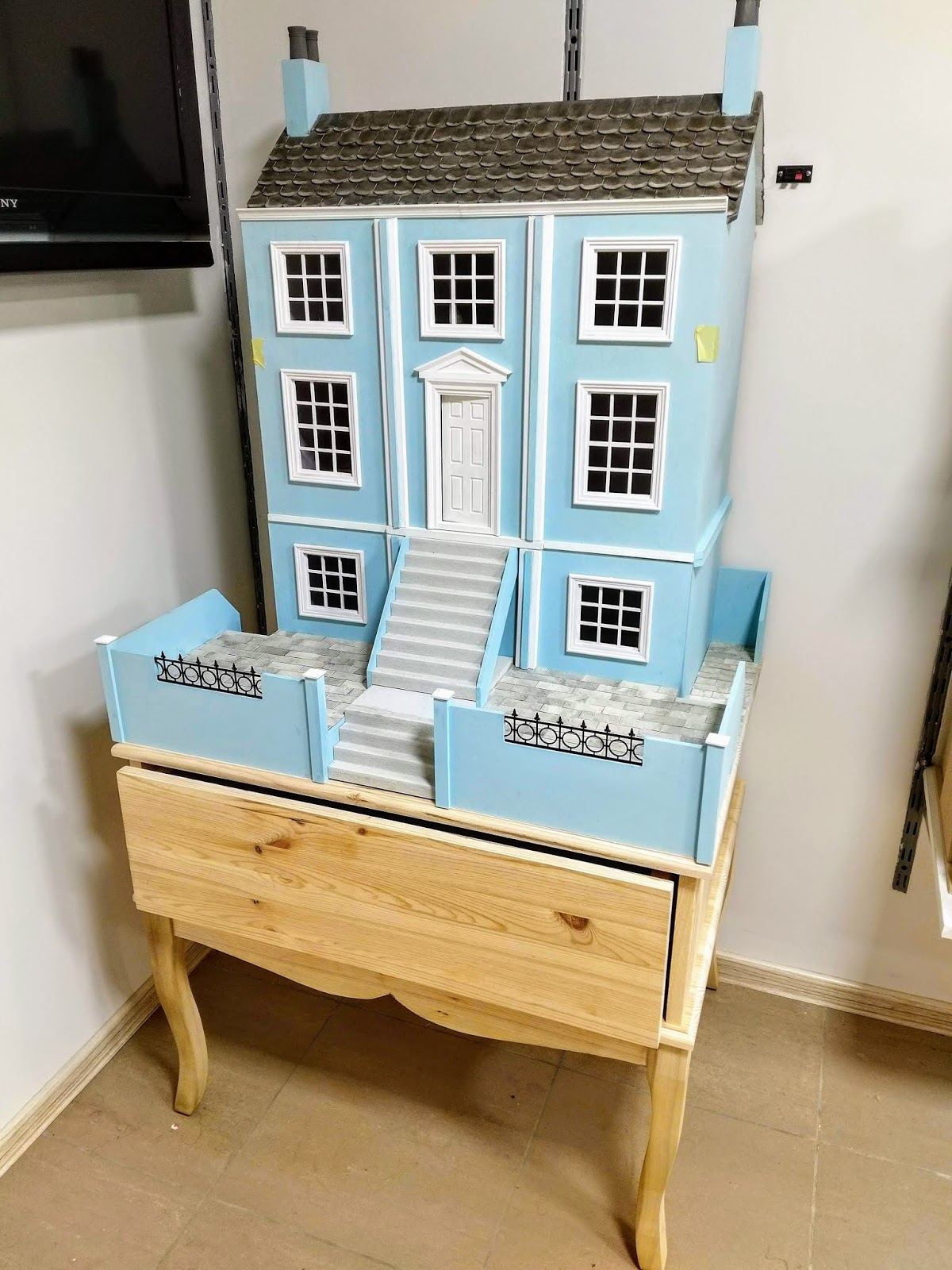 My Miniature World: The Basement for The Traditional Dolls House