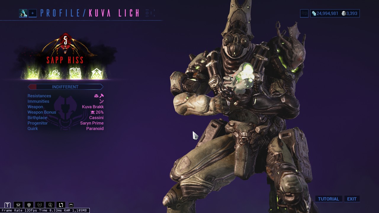 Ackbar's Tenno Report: Review: Kuva Brakk (U26.0.7)
